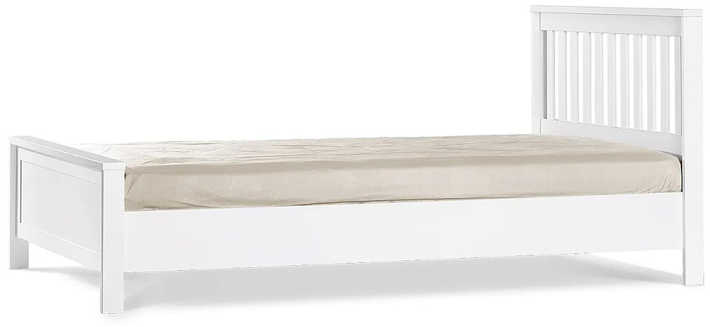 Postel 100x200 Paxton - bílá