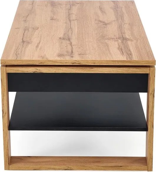 Konferenční stolek Betty s výklopnou deskou dub artisan/černý