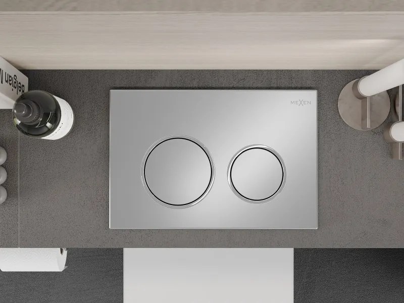 Mexen FENIX 07 - TLAČÍTKO PRO Mexen MODUL FENIX XS, chrom matný - 600702