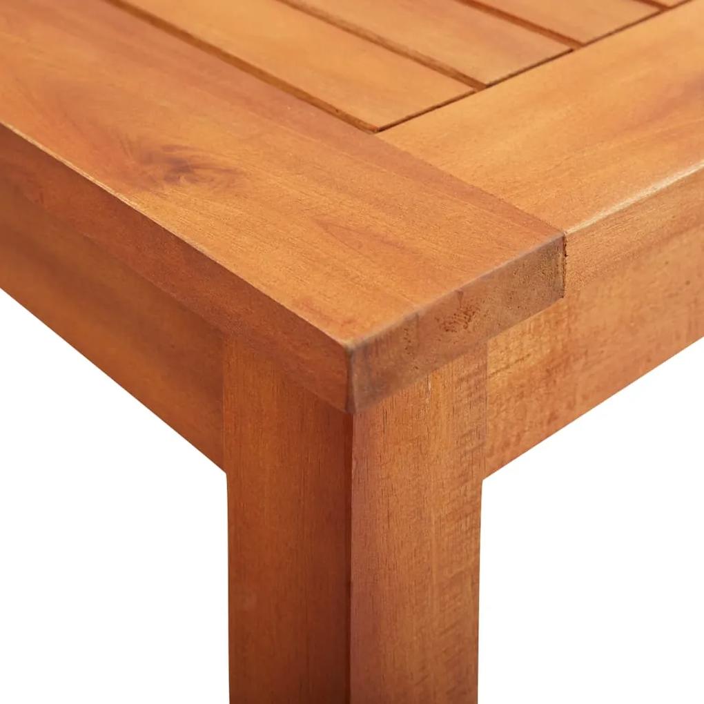 Zahradní stůl 88 x 88 x 74 cm masivní akáciové dřevo - Default Title