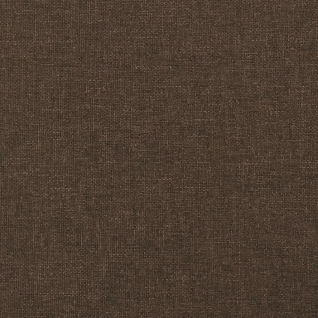 vidaXL Lavice 70 x 30 x 30 cm textil [346619] Barva: tmavě hnědá