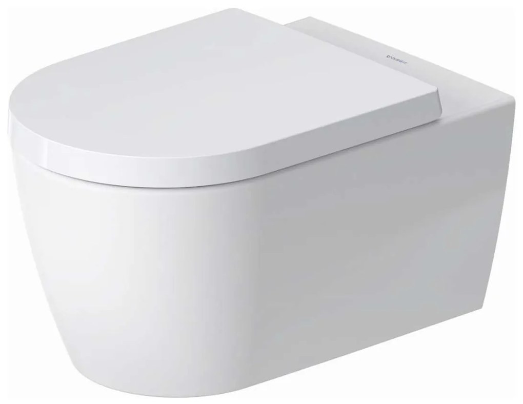 Duravit ME by Starck - Závěsné WC se sedátkem SoftClose, Rimless, HygieneGlaze, bílá 45790920A1