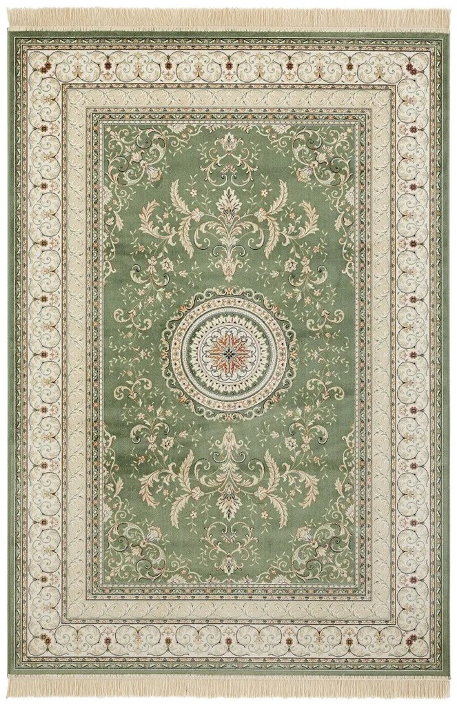 Nouristan - Hanse Home koberce Kusový koberec Naveh 104372 Green - 195x300 cm