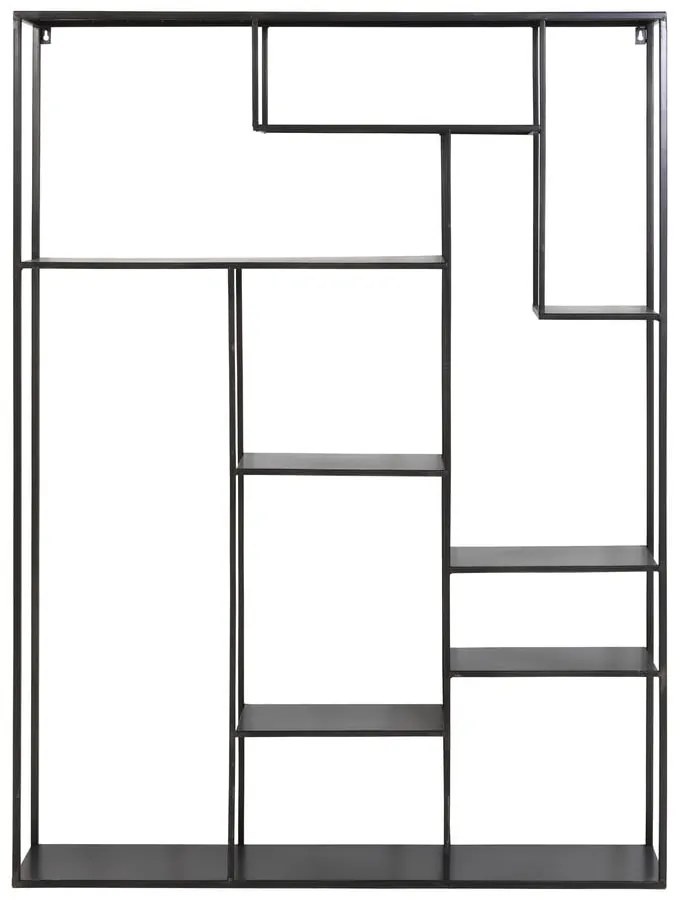 Černá patrová kovová police Talara – Light &amp; Living