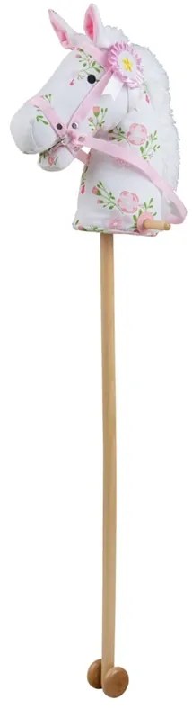 Bigjigs Toys Růžový kůň na tyči