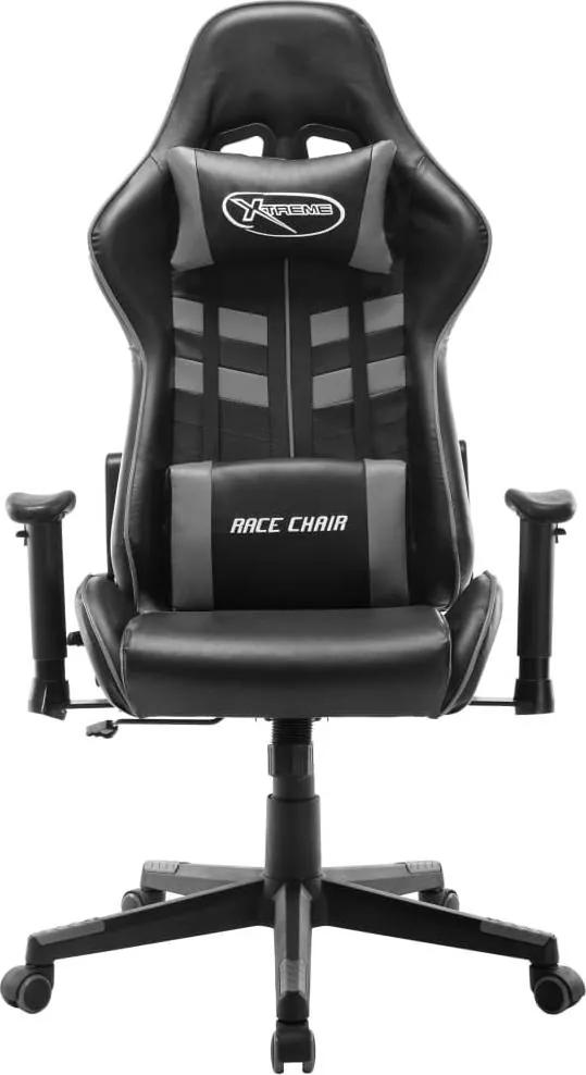 vidaXL Herní židle umělá kůže [20506] Barva: Černo-zelená