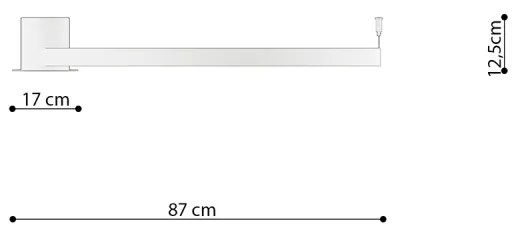 RIO 78 Stropní světlo 3000K, černá TH.130 - Sollux