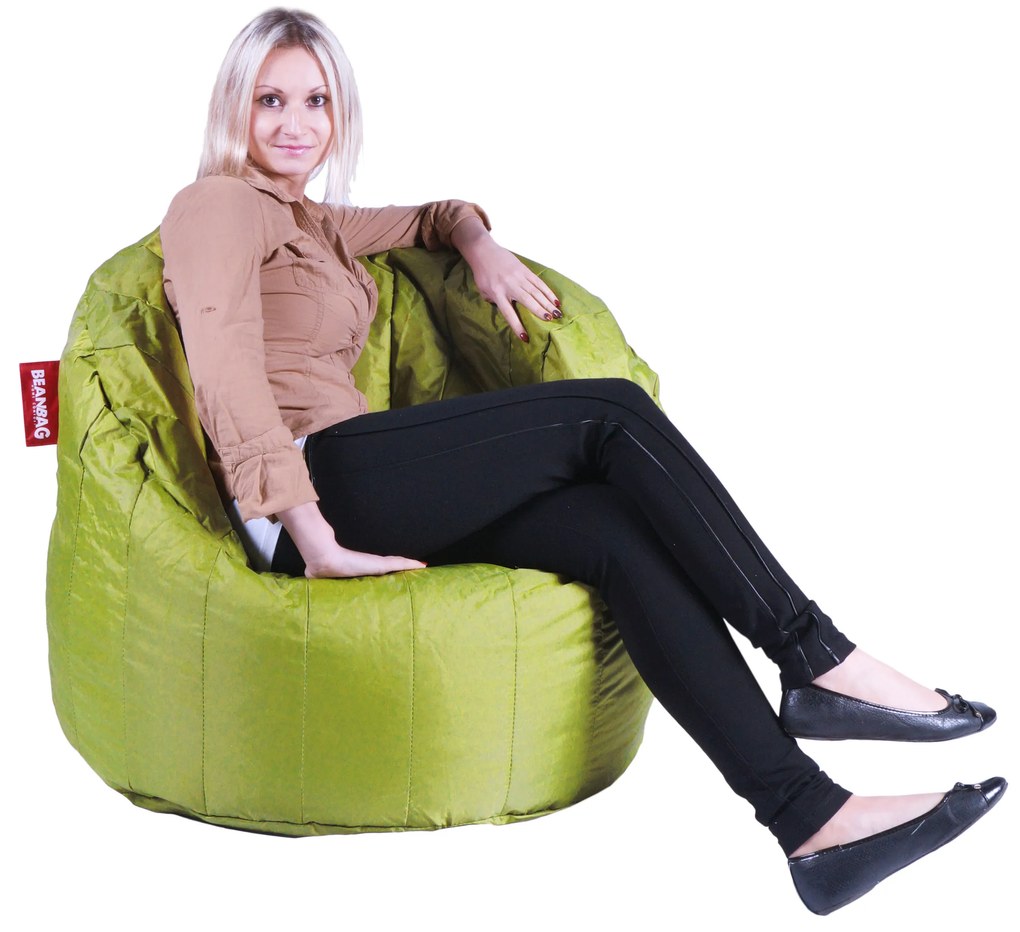 Beanbag Sedací vak Chair green frog