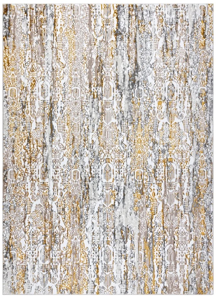 Dywany Łuszczów Kusový koberec Gloss 8487 63 Ornament gold/beige - 120x170 cm