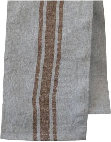 Chic Antique Lněná utěrka Barchant Stripe Nature 70×50 cm, přírodní barva, textil