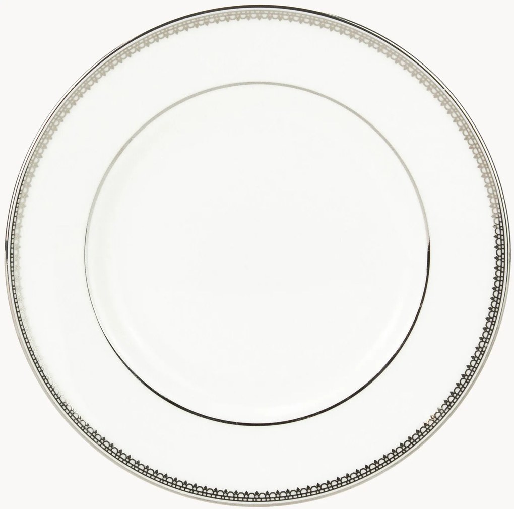 Mělký talíř z kostního porcelánu Vera Wang Lace