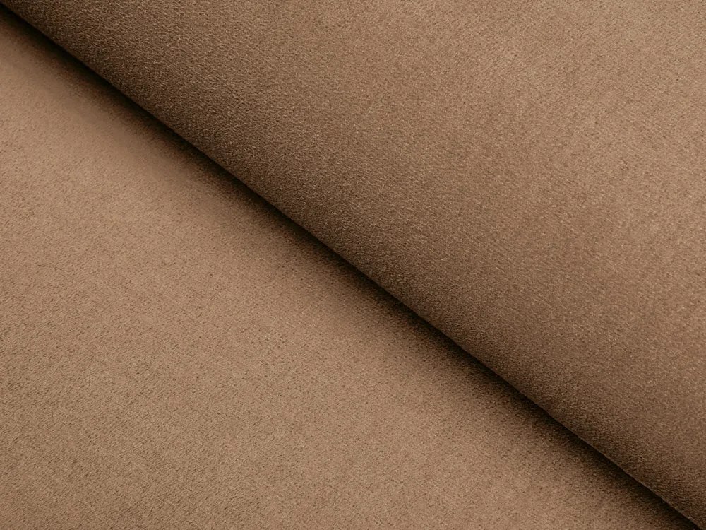 Biante Běhoun na stůl/imitace broušené kůže Alcantara ALC-004 Světle hnědý 20x140 cm