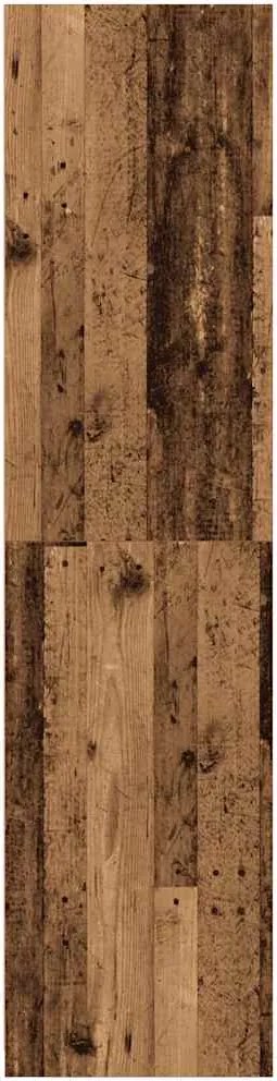 Šatní skříň old wood 100 x 50 x 200 cm kompozitní dřevo 3318624