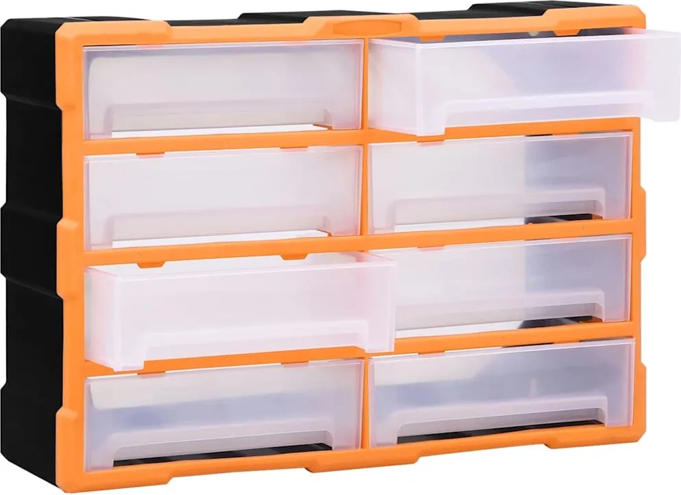 Organizér s 8 velkými zásuvkami 52 x 16 x 37 cm 149599