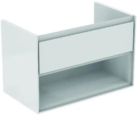 Ideal Standard Connect Air - Skříňka pod umyvadlo, 80x44x52 cm, lesklá bílá/bílá mat E0827B2