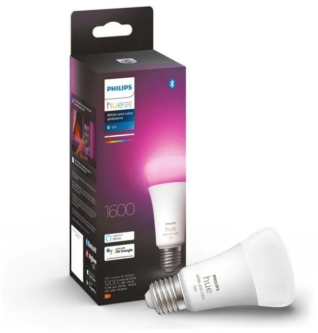 Philips LED Stmívatelná žárovka Philips Hue WACA A67 E27/13,5W/230V 2000-6500K P4649