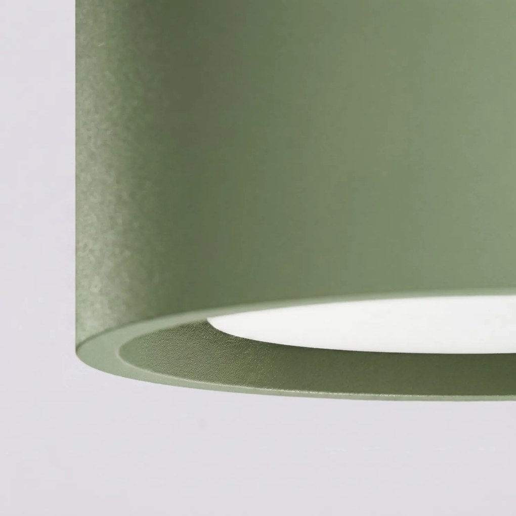 Sollux Lighting Stropní svítidlo MODO 3 olivově zelené GX53