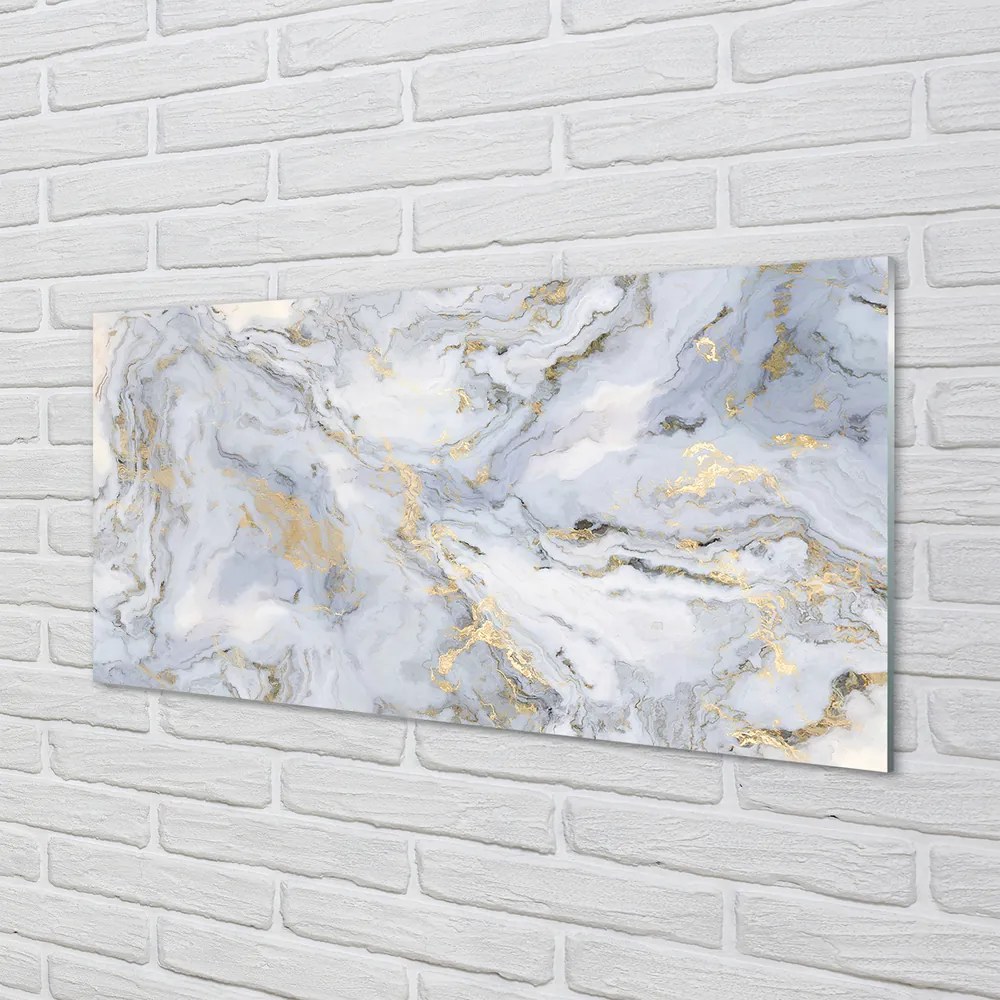 akrylový obraz Marble kamenná zeď 140x70 cm