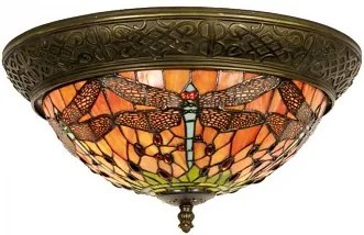 Stropní lampa Tiffany Escarre