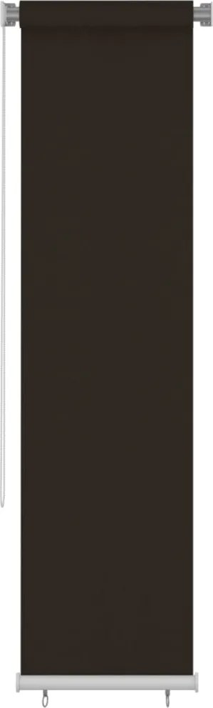 Venkovní roleta 65 (Š) x 230 (V) cm hnědá HDPE 312978
