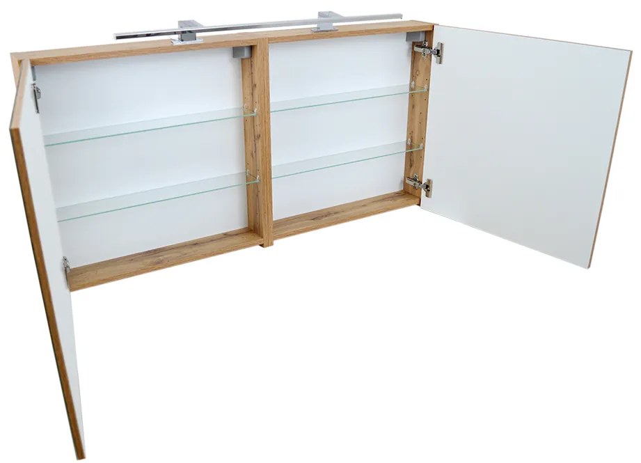 Comodo Zrcadlová skříňka Ideal OW 120 ZS LED-CR s osvětlením Any LED 80 CR, chrom