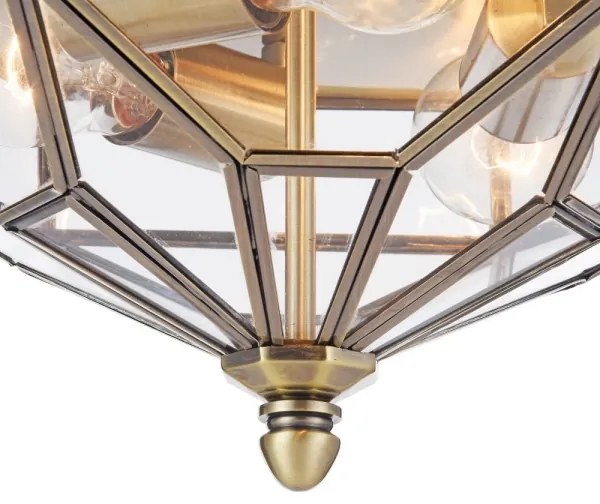 Maytoni H356-CL-03-BZ - Stropní svítidlo ZEIL 3xE27/60W/230V