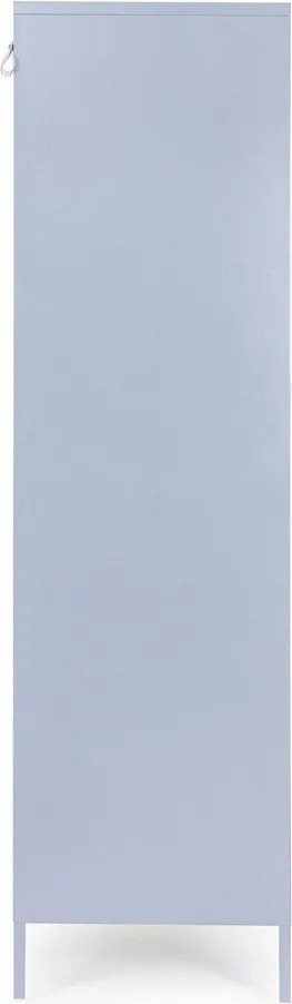 Světle modrá kovová uzamykatelná skříňka 80x185x50 cm Cambridge – Yes Everyday