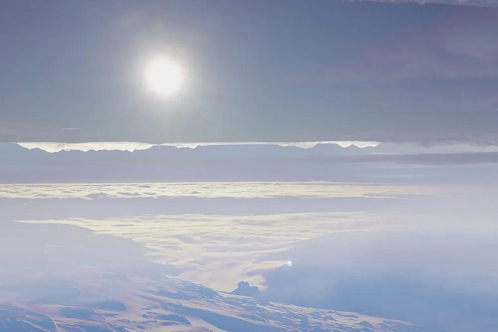 Obraz hory zalité sluncem Varianta: 120x80