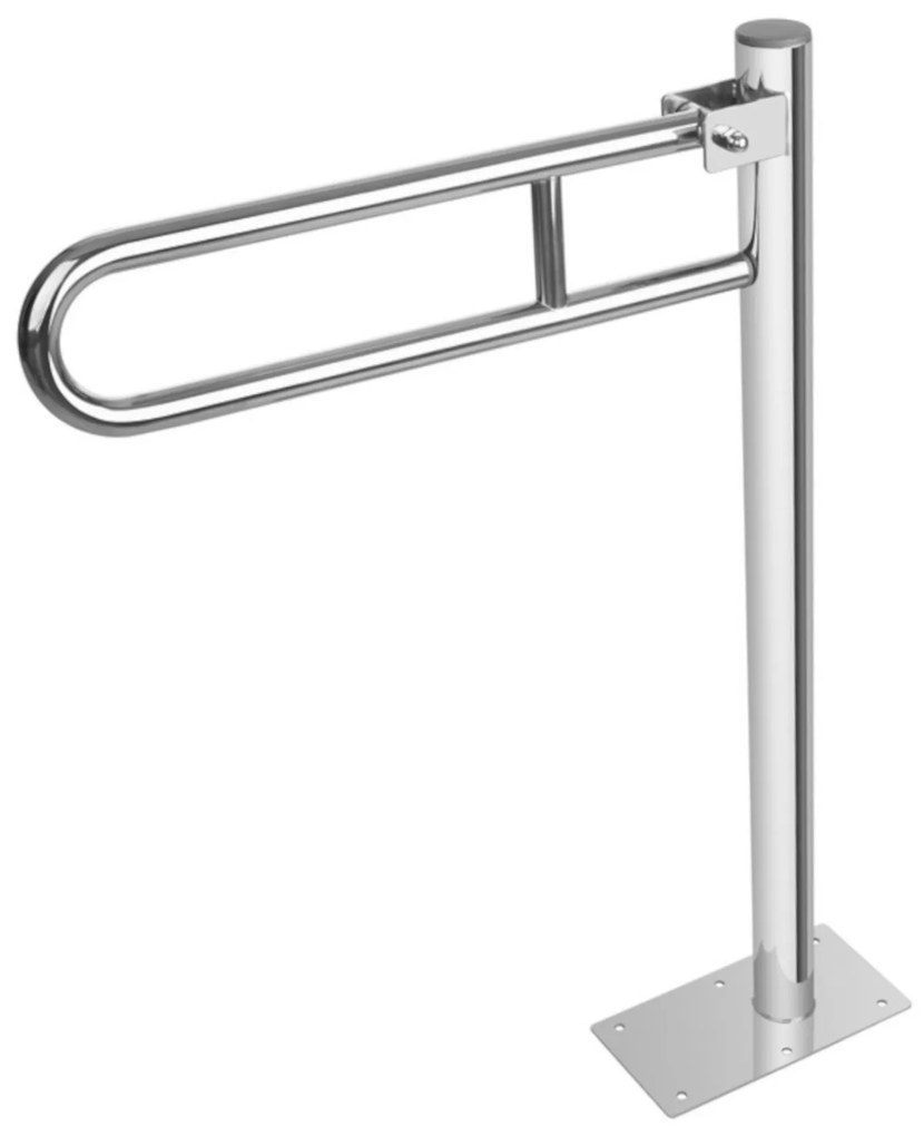 MADLO K WC SKLOPNÉ PODLAHOVÉ NEREZOVÉ PREMIUM Délka: 70 cm, Průměr: 25 mm