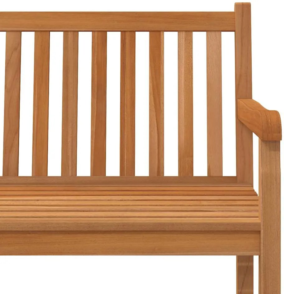 4dílný zahradní jídelní set masivní teakové dřevo 3157157