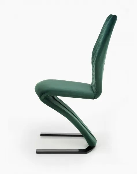 Halmar jídelní židle K442 barva: zelená