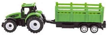 Teddies Traktor s vlekem 21 cm na volný chod