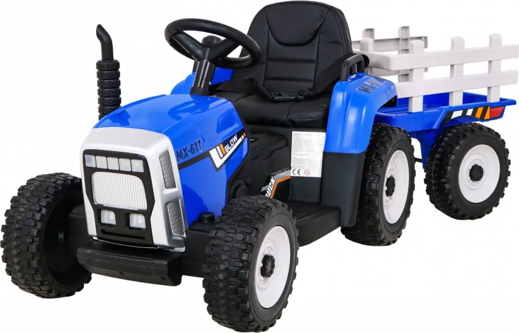 Ramiz Traktor s přívěsem BLOW modrý