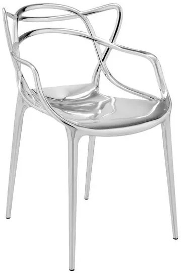 Kartell - Židle Masters, chromová