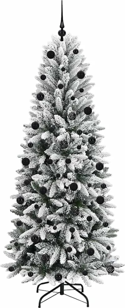 Umělý vánoční stromeček Bílá 210 cm PVC, plast, ocel a PE 3396058