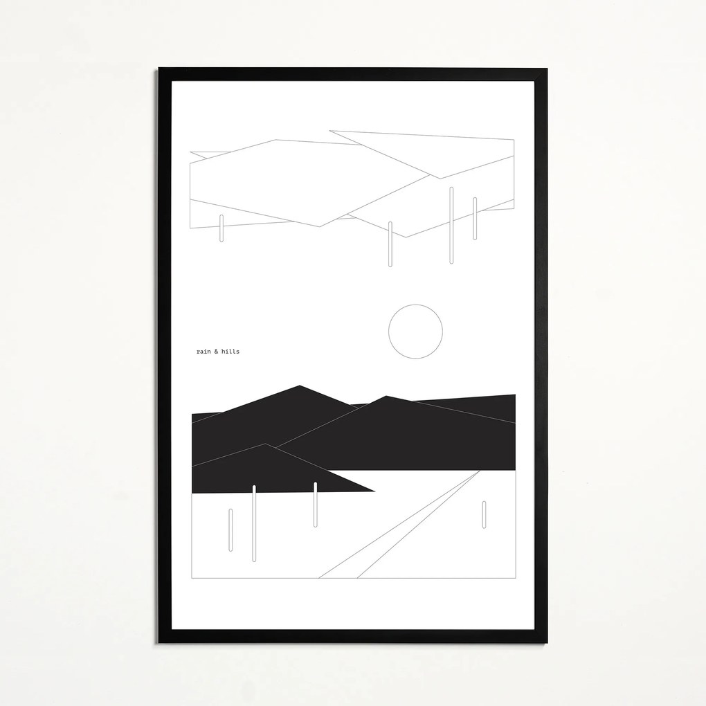 Ondřej Tejkl | Above Below Rám: Černý, Velikost: 60 x 40 cm