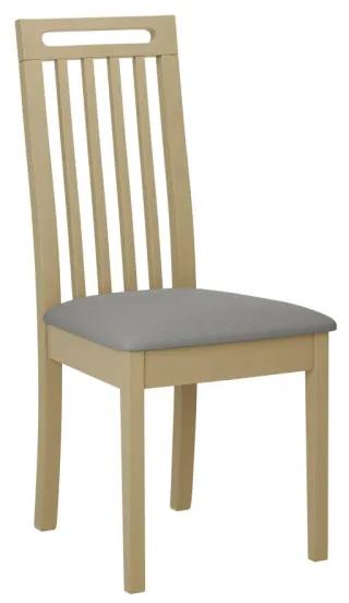 Čalouněná jídelní židle Heven X, Barva dřeva: bílá, Potah: Kronos 22