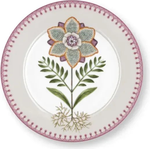 Pip Studio Lily & Lotus snídaňová sada, lila (Porcelánová snídaňová sada)