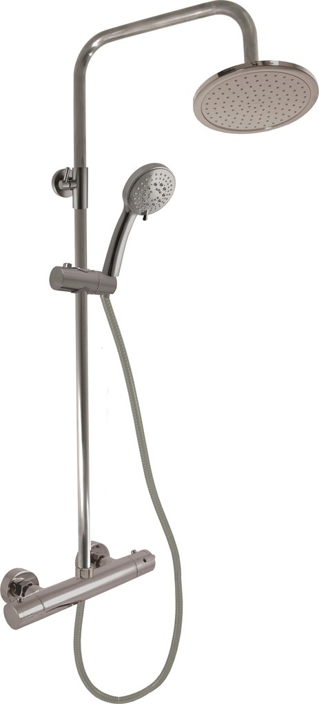 Slezák - RAV Sprchový komplet s termostatickou baterií TERMOSTATICKÁ - TRM82.5/5-61MGK, Metal Grey kartáčovaná