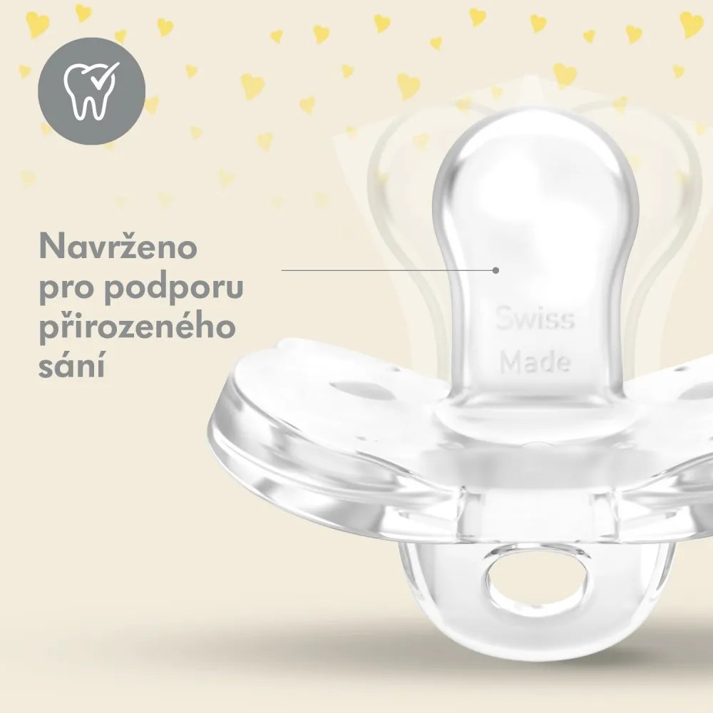 Medela Baby měkký celosilikonový dudlík Boy, Vel. 0-6 měs.