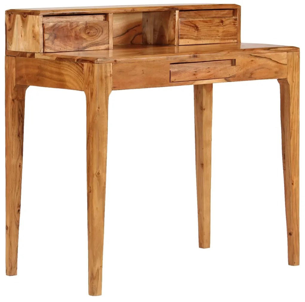 Psací stůl se zásuvkami z masivního dřeva | 88x50x90 cm