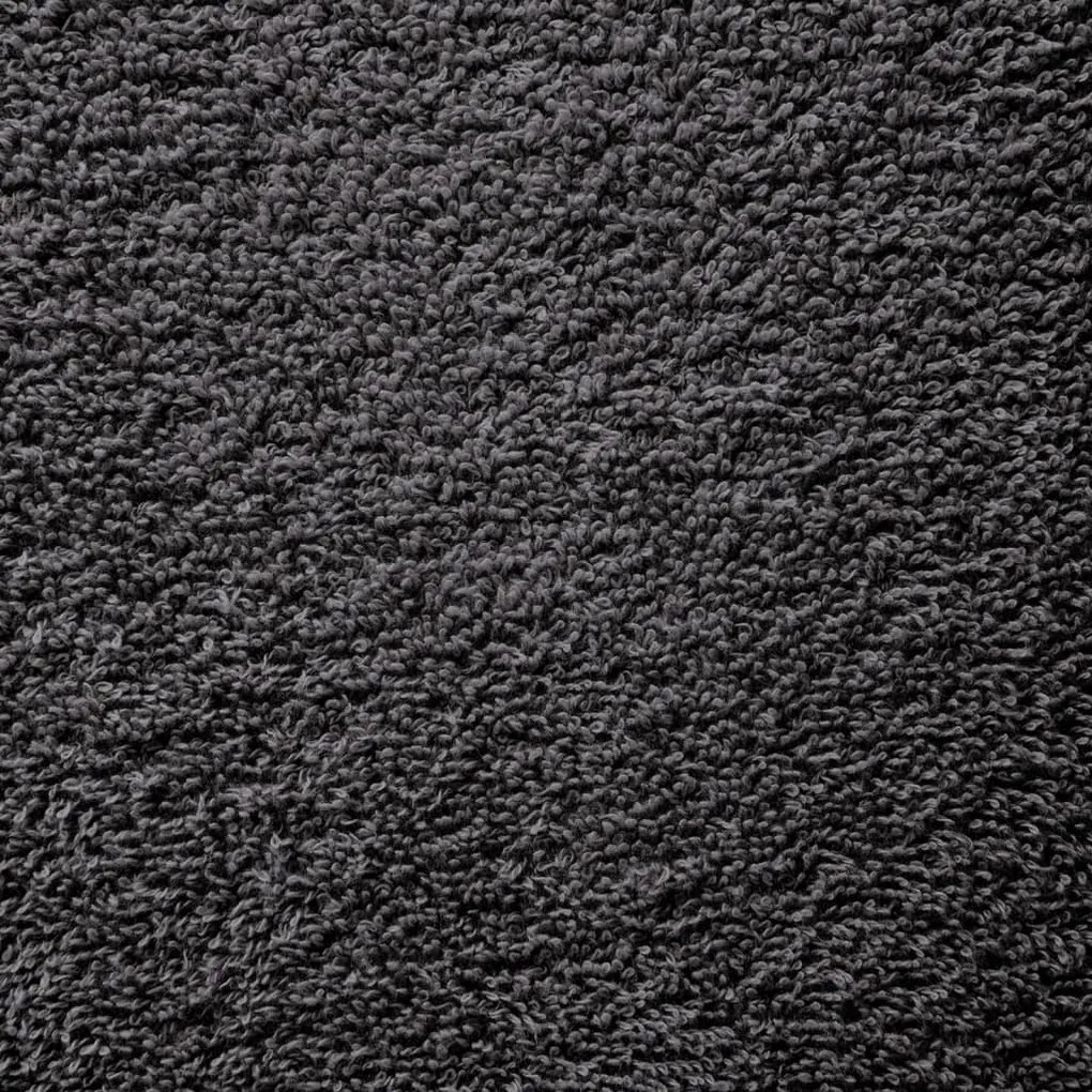 Prémiové ručníky SOLUND 10 ks antracitové 100x200 cm 600 g/m² 137174
