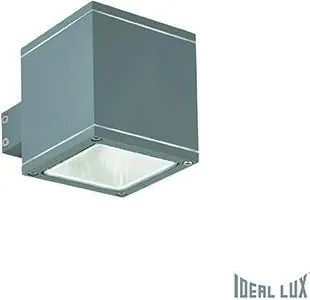 ILUX 121963 Venkovní nástěnné svítidlo Ideal Lux Snif Square AP1 antracite 121963 - IDEALLUX