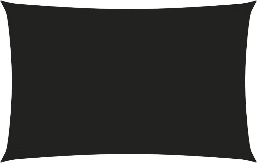 vidaXL Stínící plachta oxfordská látka obdélníková 3 x 6 m [135268] Barva: Černá