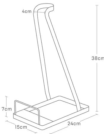 Držák na vysavač Tower – YAMAZAKI