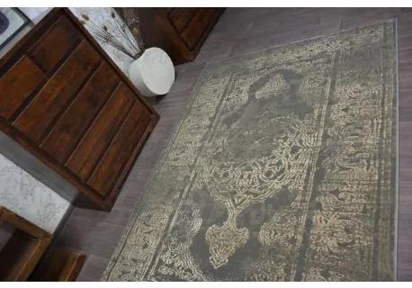 koberec DROP JASMINE 456 Vizon/Tmavá béžová velikost 240x330 cm | krásné koberce cz