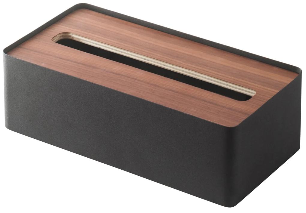 Box na papírové kapesníky Rin 7729 Box | hnědý/dřevo
