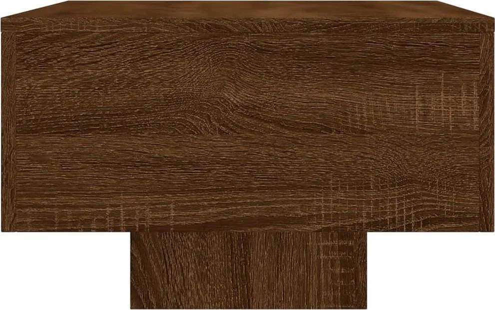 vidaXL Konferenční stolek 100 x 49,5 x 31 cm kompozitní dřevo [833895] Barva: bílá s vysokým leskem