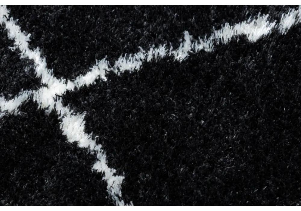 Kusový koberec shaggy Flan antracitový 160x220cm