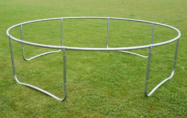 Premium Modrá trampolína 400 cm s ochrannou sítí + žebřík + krycí plachta